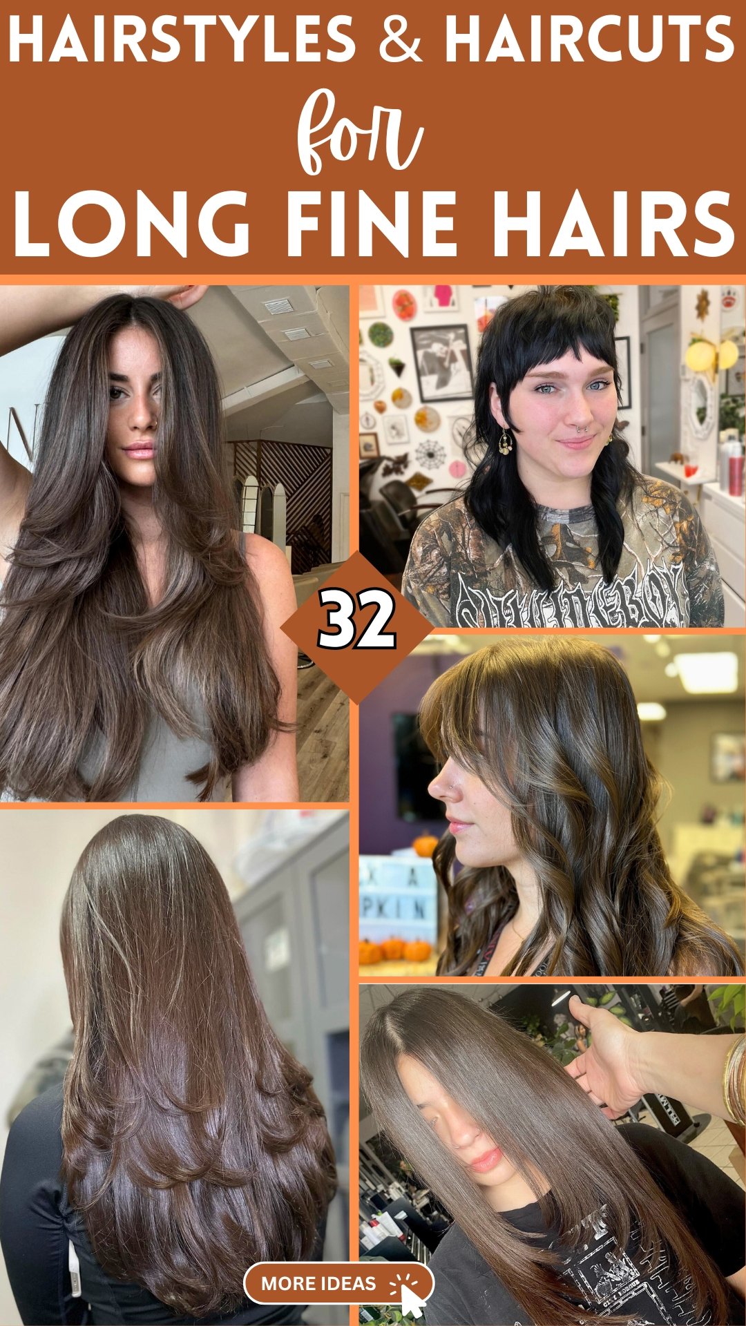32 Hairstyles & Haircuts for Long Fine Hair - Scan to Talk