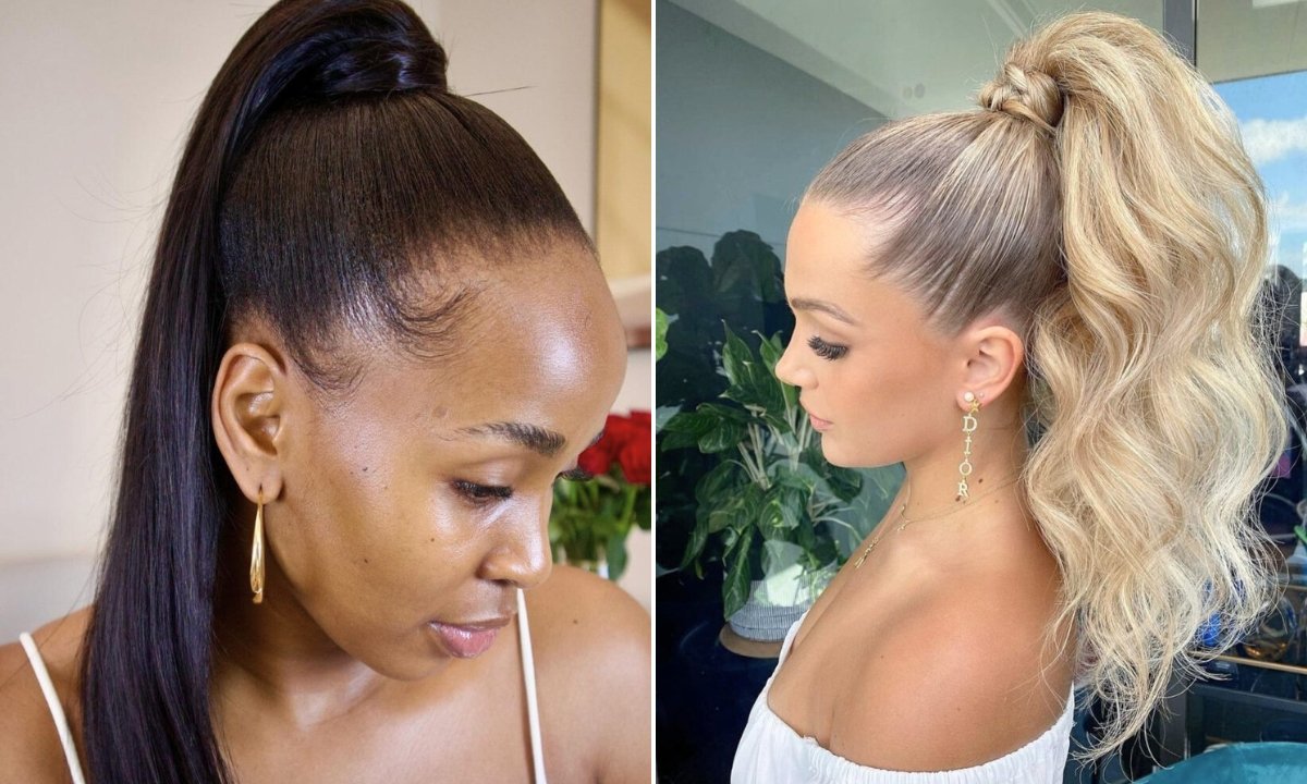 25 High Ponytail Hairstyles - Scan to Talk