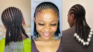 26 Stylish and Creative All-Back Cornrow Hairstyles to Try Right Now ...