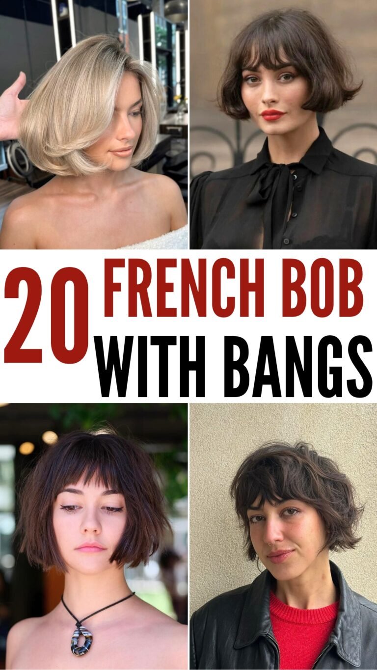 20 Chic French Bob with Bangs Ideas for Effortless Parisian Style ...