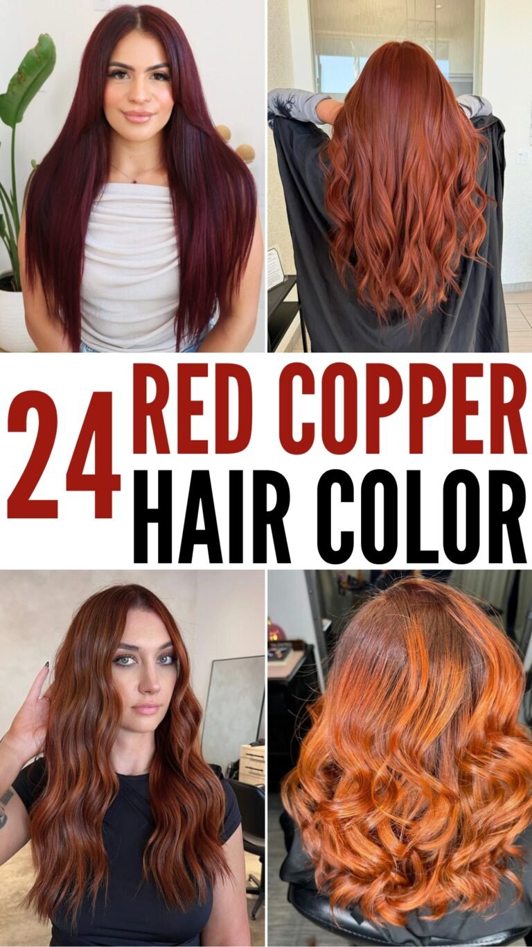 24 Stunning Red Copper Hair Color Ideas to Transform Your Look - Scan ...