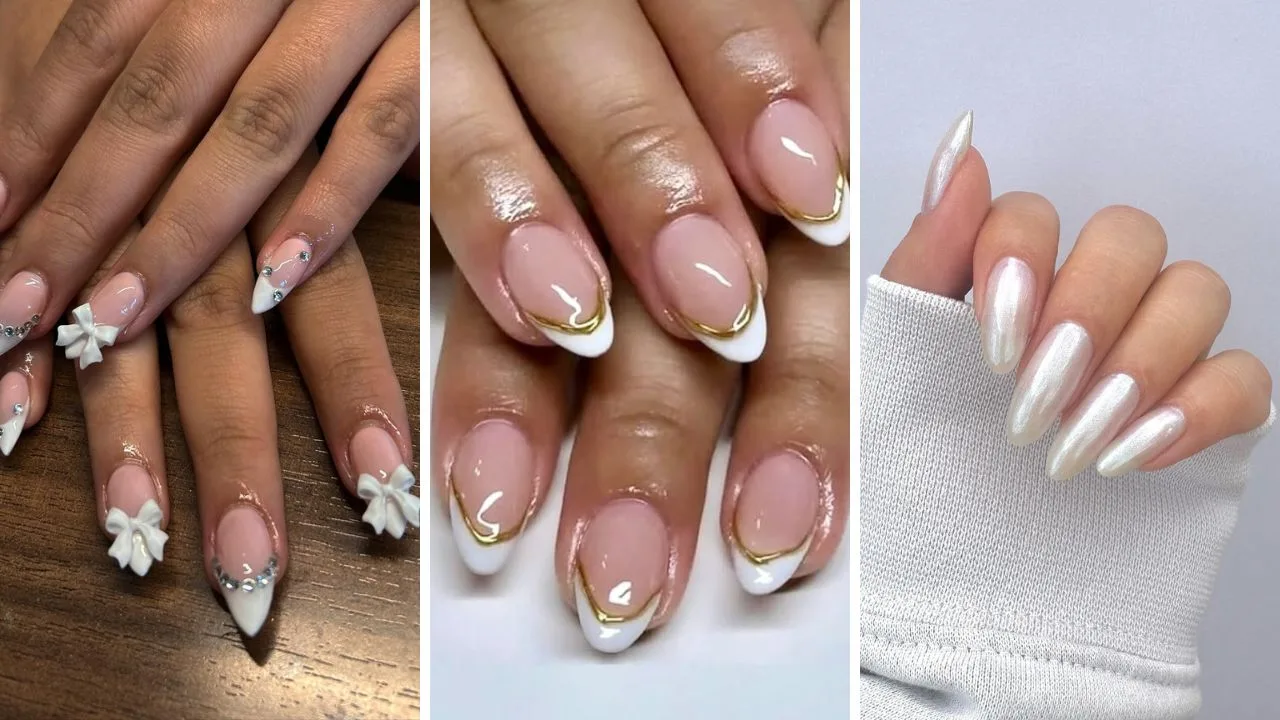18 Elegant White Graduation Nails for a Classy Finish - Scan to Talk
